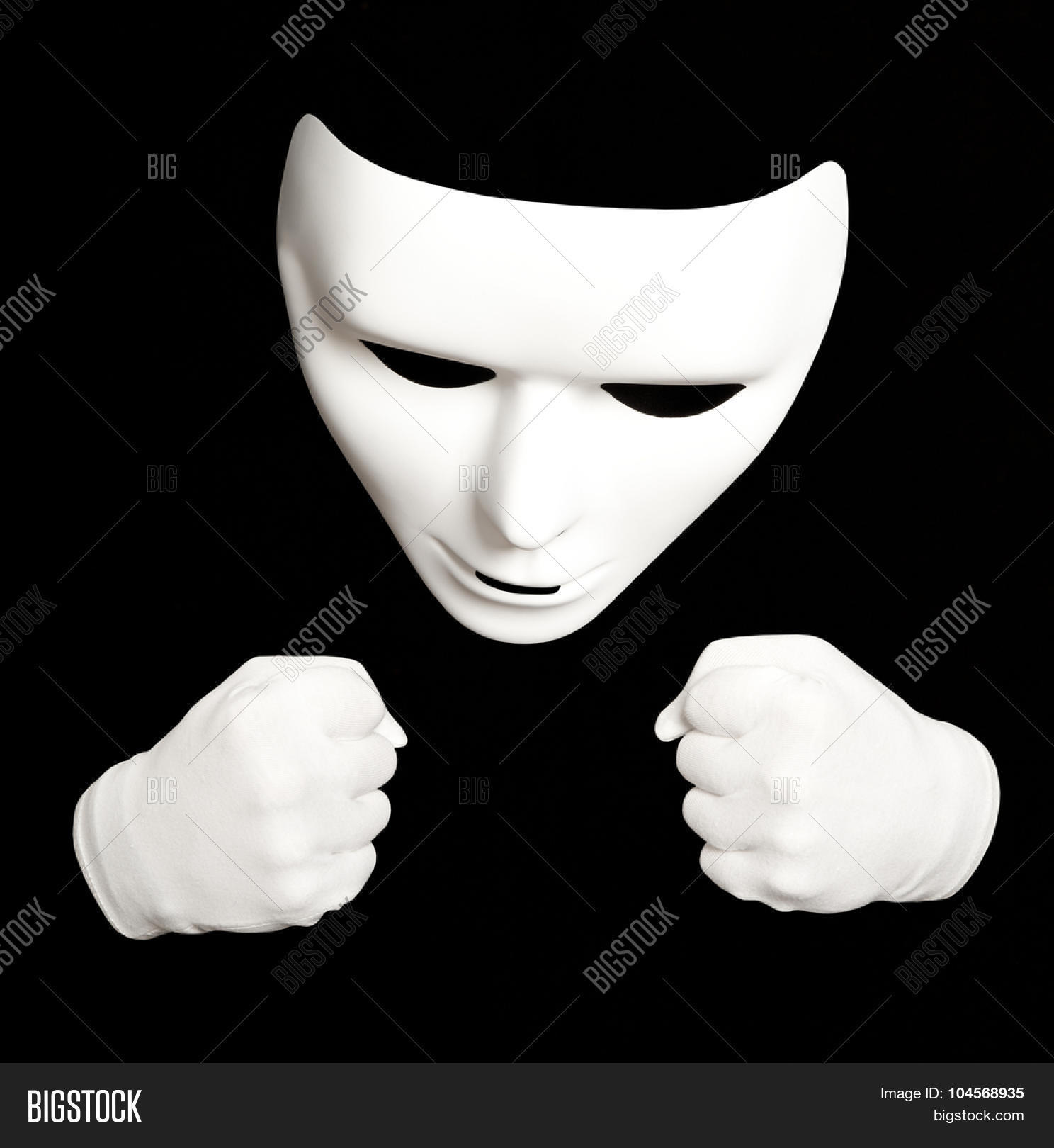 Pantomime. White Image & Photo (Free Trial) | Bigstock