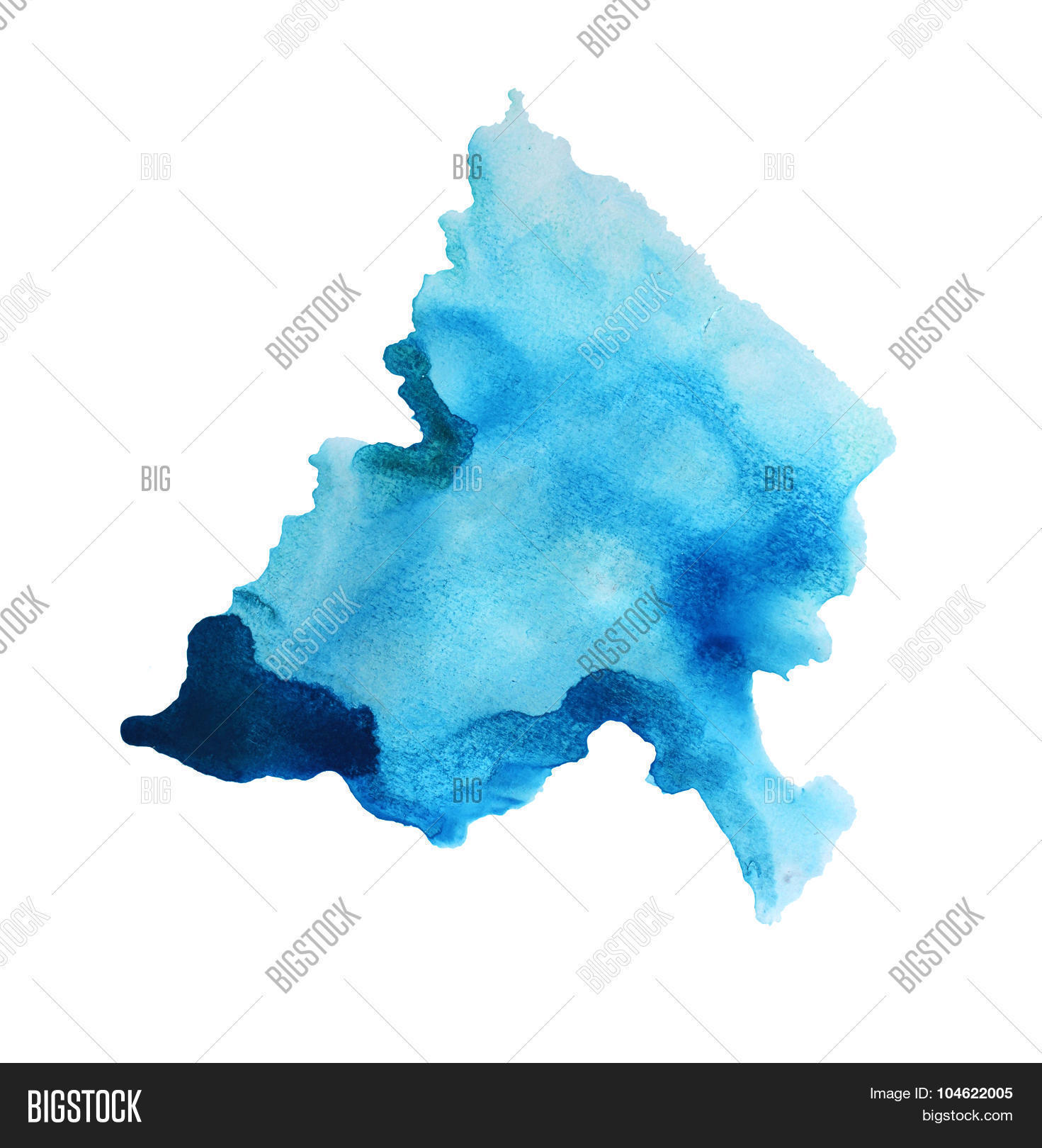 Blue Watercolor Image & Photo (Free Trial) | Bigstock