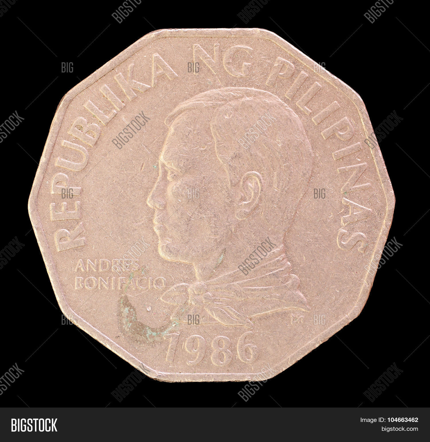 Head 2 Piso Coin, Image & Photo (Free Trial) | Bigstock