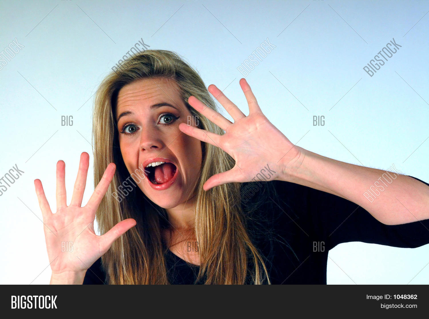 Scared Girl Image & Photo (Free Trial) | Bigstock