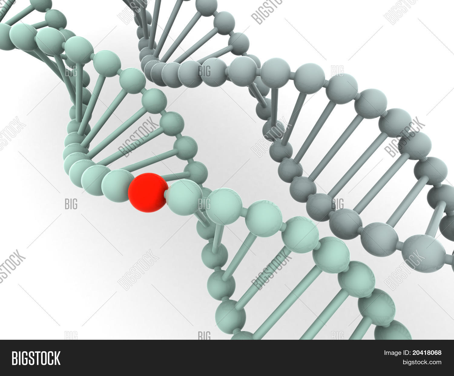 Gene DNA. 3d Image & Photo (Free Trial) | Bigstock