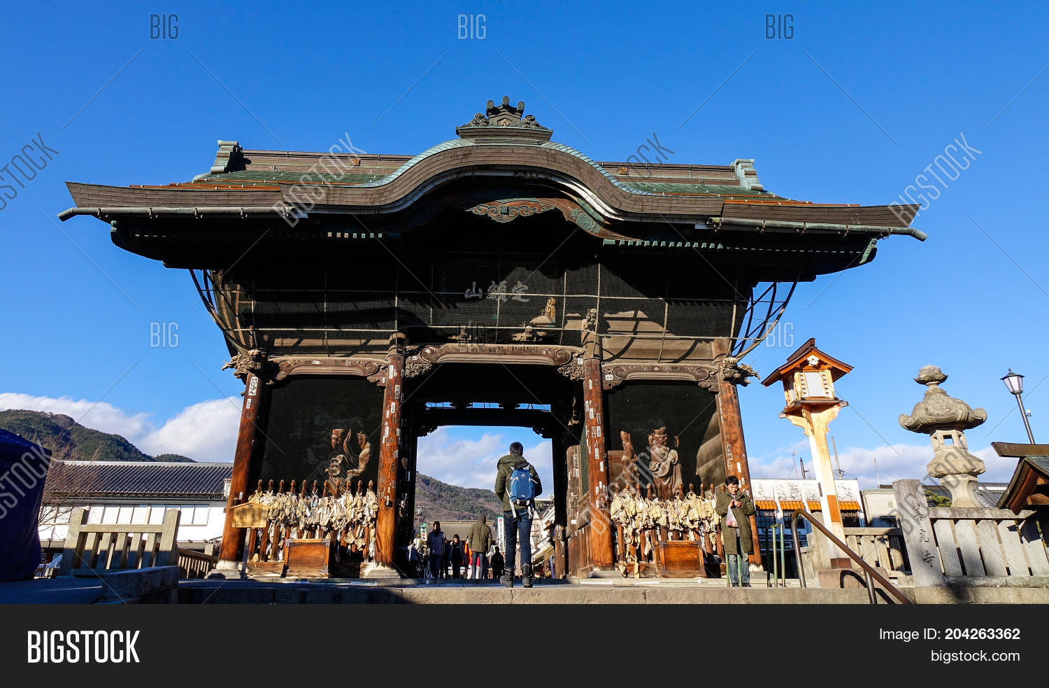 Zenkoji Temple Nagano Image & Photo (Free Trial) | Bigstock