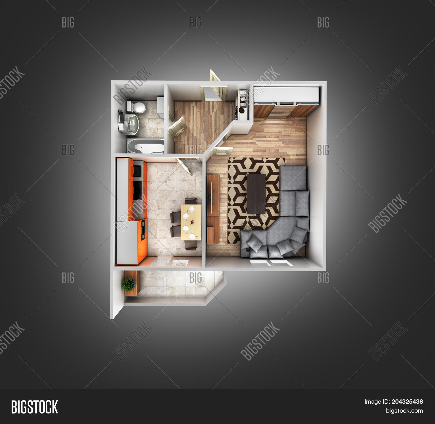 Interior Apartment Image & Photo (Free Trial) | Bigstock