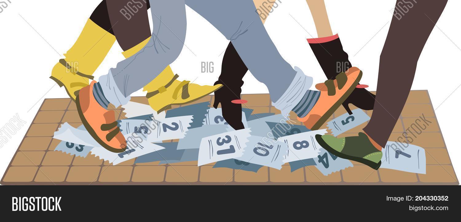 Legs People Trample Image & Photo (Free Trial) | Bigstock