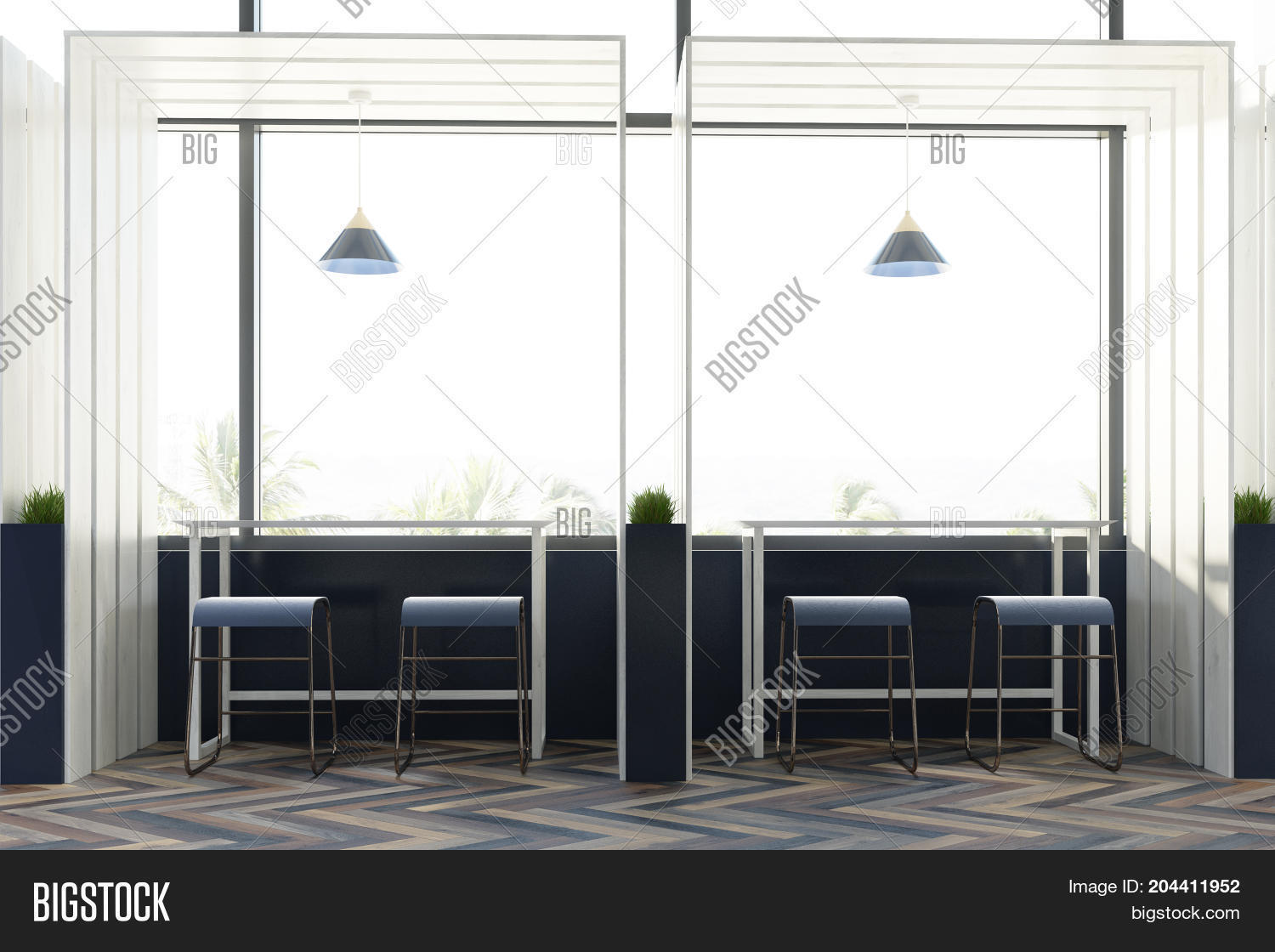 Front View Wooden Cafe Image & Photo (Free Trial) | Bigstock