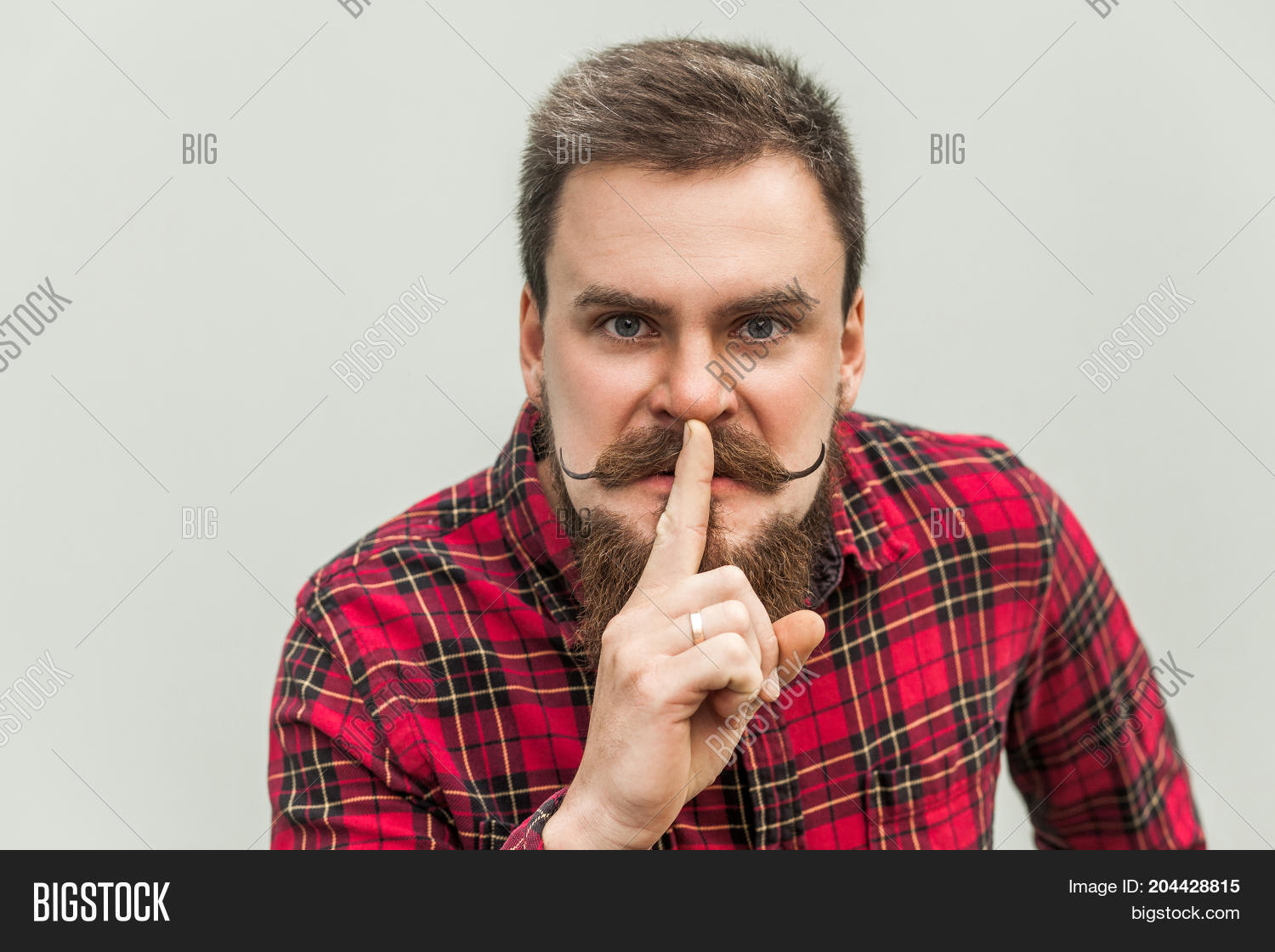 Shh Sign. Anger Image & Photo (Free Trial) | Bigstock