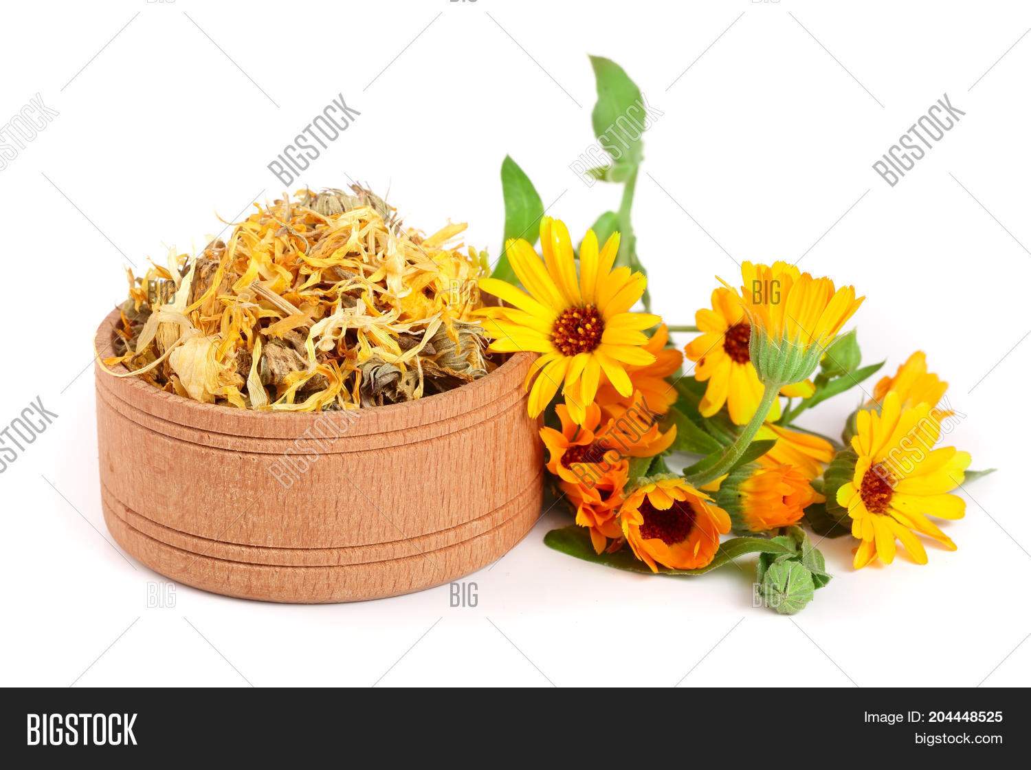 Fresh Dried Calendula Image & Photo (Free Trial) | Bigstock