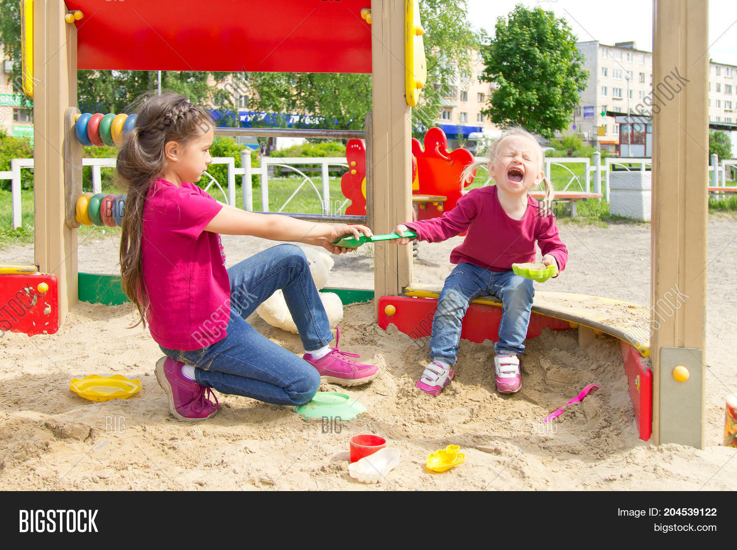 Conflict On Playground Image & Photo (Free Trial) | Bigstock