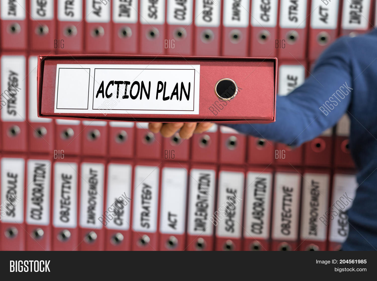 Imagen y foto Action Plan Concept (prueba gratis) | Bigstock