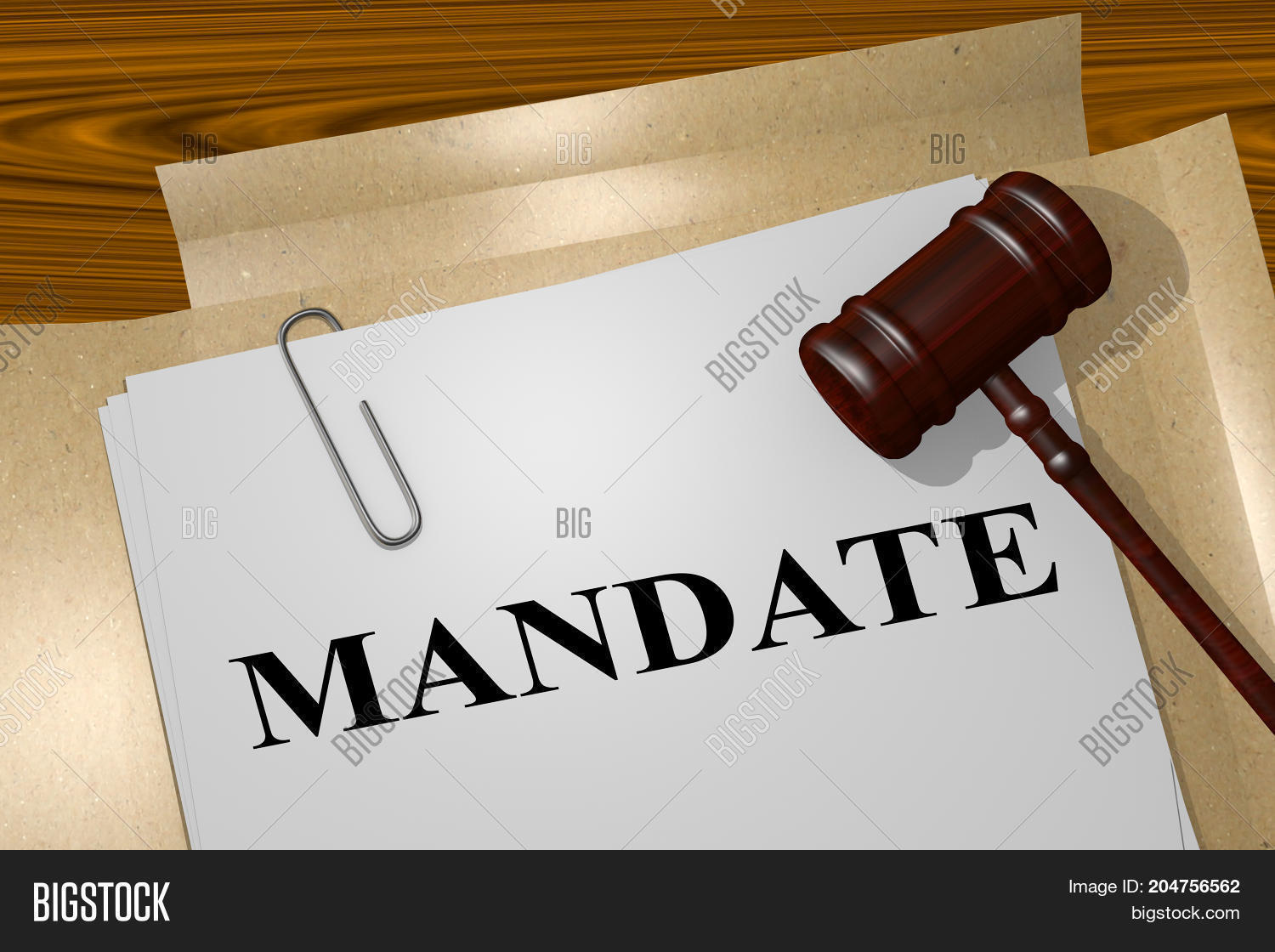 Mandate - Legal Image & Photo (Free Trial) | Bigstock