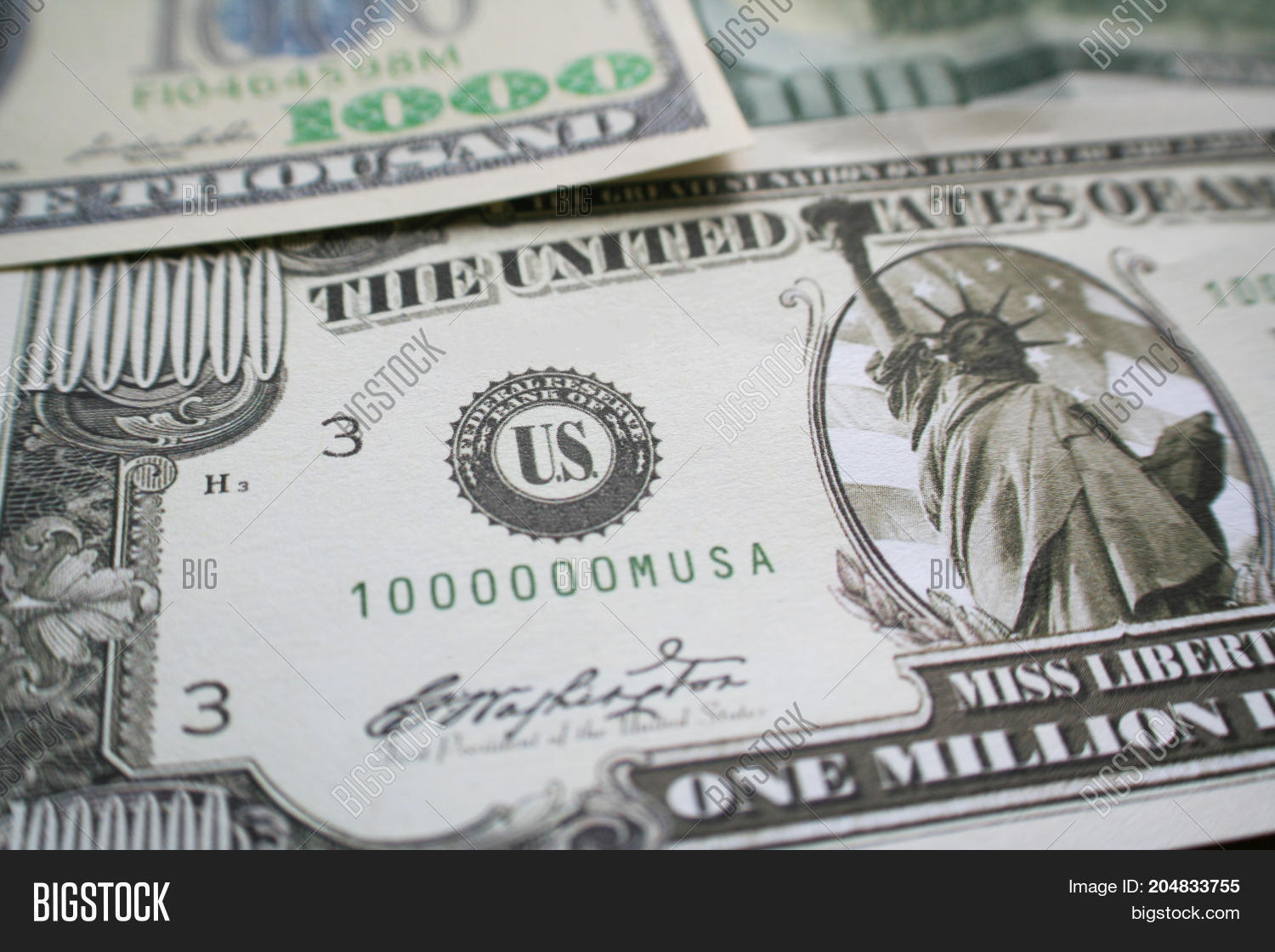 Million Dollar Bill Image & Photo (Free Trial) | Bigstock