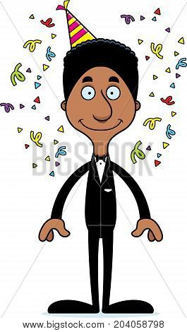 Cartoon Smiling Party Vector & Photo (Free Trial) | Bigstock