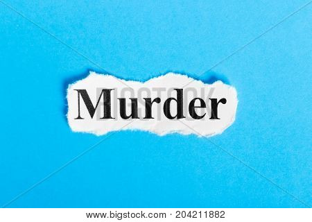 Murder Text On 图片和照片（免费试用） | Bigstock