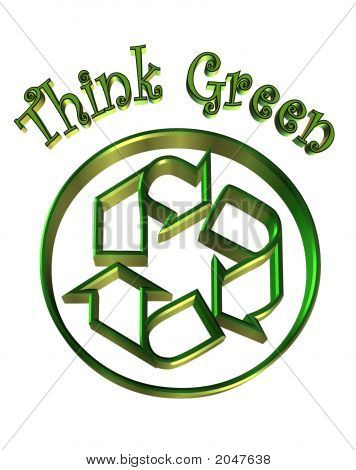 Think Green Recycling Image & Photo (Free Trial) | Bigstock