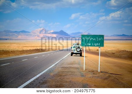 Road Signs Iran Image & Photo (Free Trial) | Bigstock