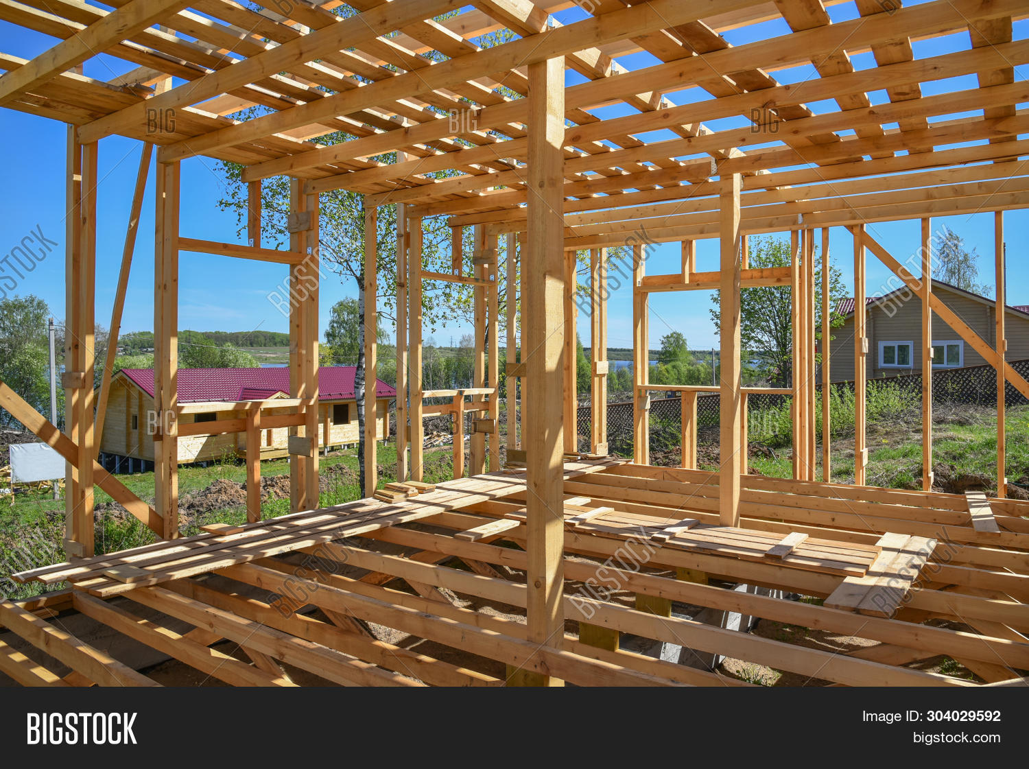 Wood Frame Residential Image & Photo (Free Trial) | Bigstock