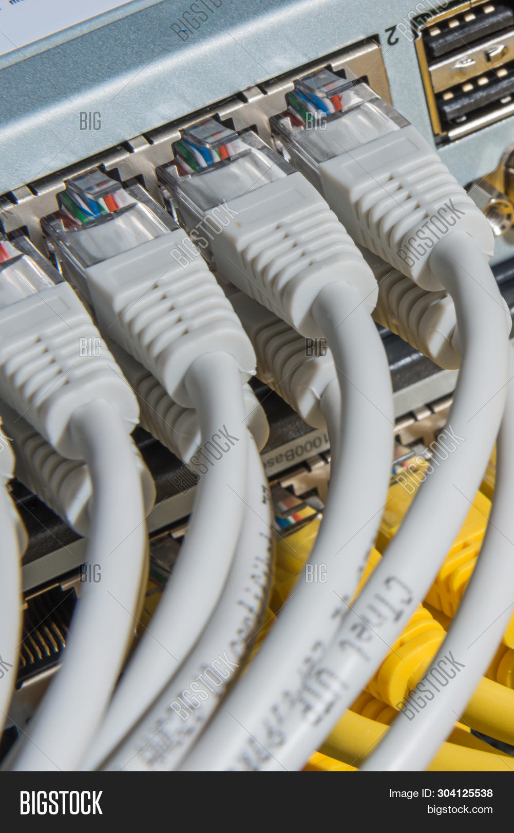 Network Cables Image & Photo (Free Trial) | Bigstock
