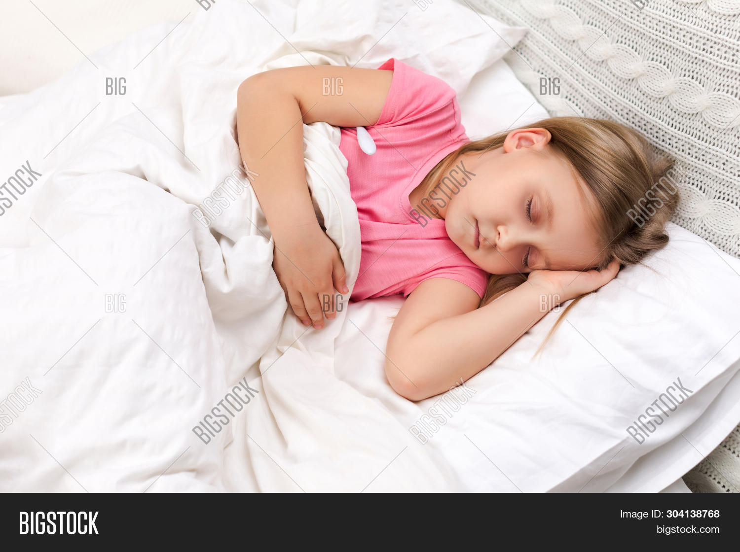 Sick Little Child Girl Image & Photo (Free Trial) | Bigstock