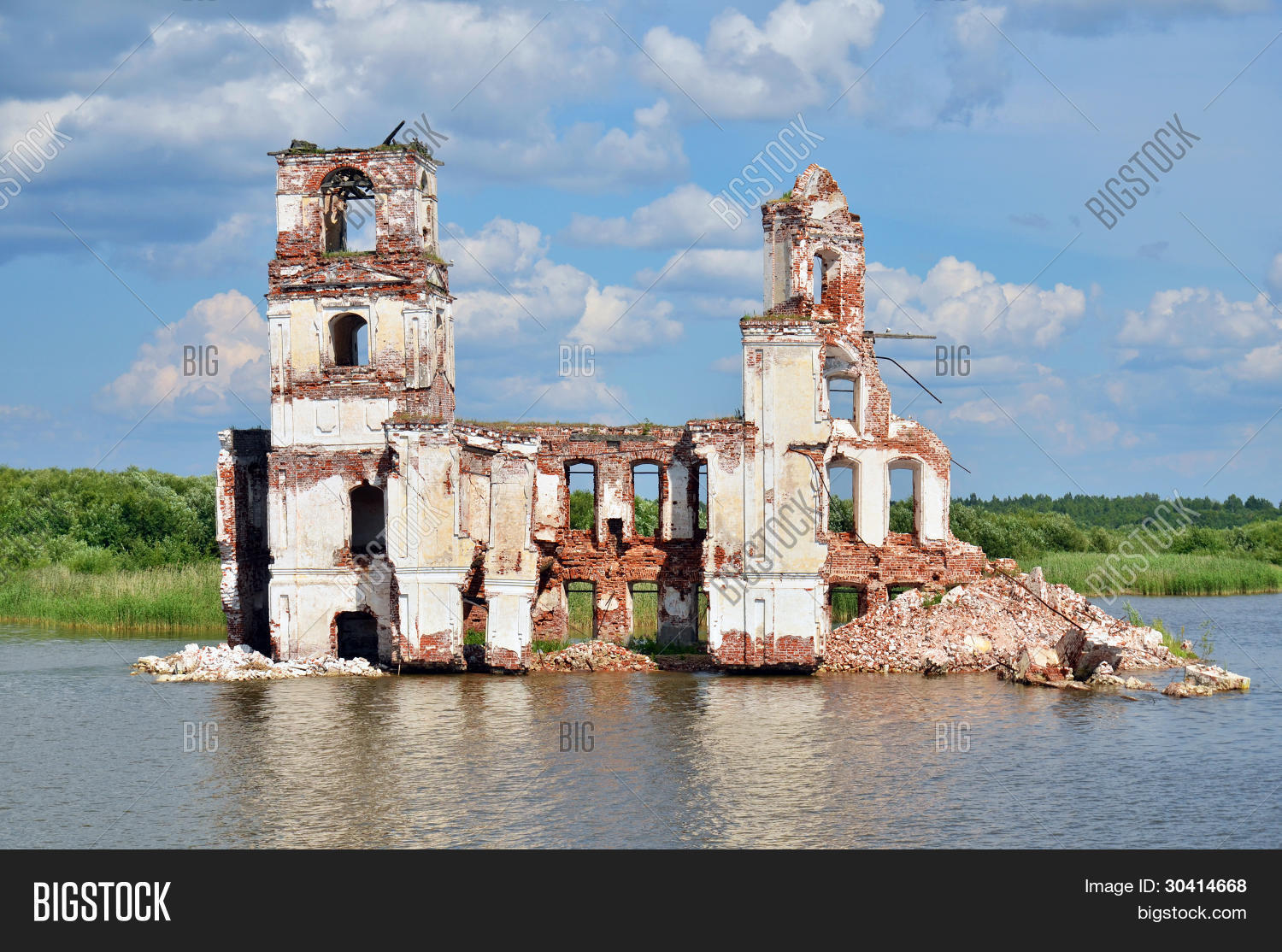 Destroyed Church On Image & Photo (Free Trial) | Bigstock