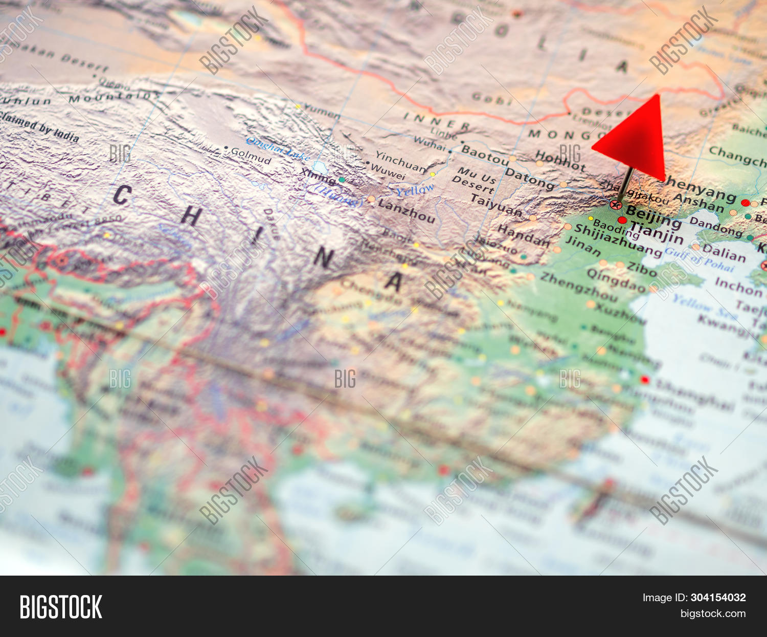 World Map Focus On Image & Photo (Free Trial) | Bigstock