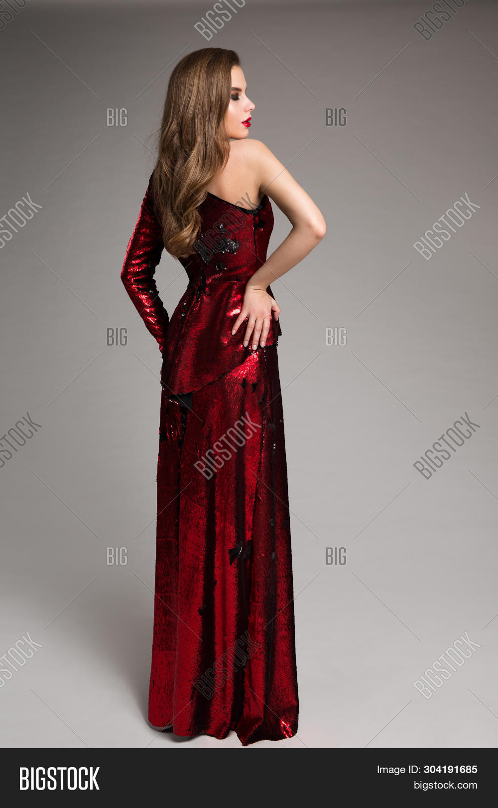 Fashion Model Red Image & Photo (Free Trial) | Bigstock