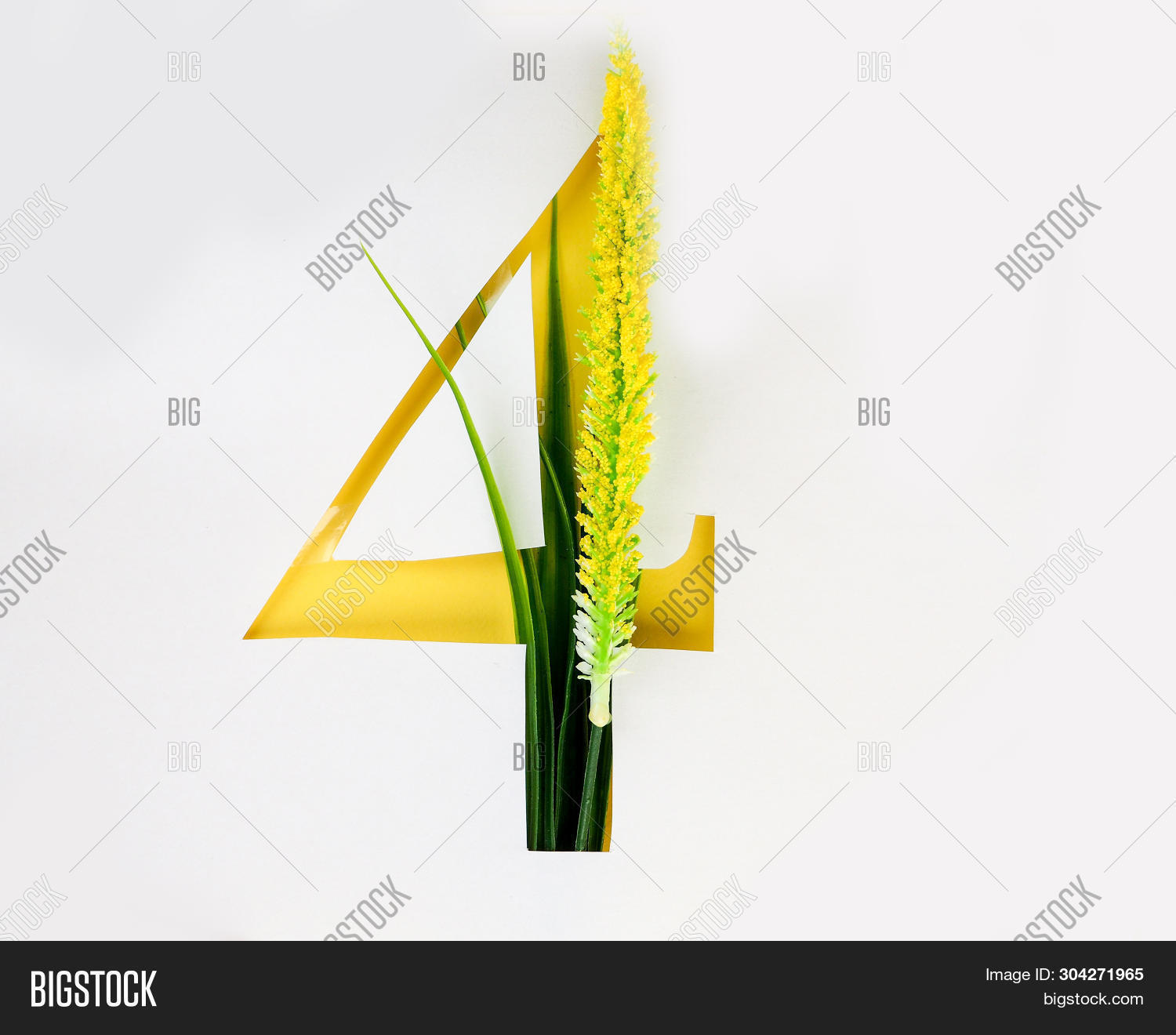 Letter 4 Numbers Paper Image & Photo (Free Trial) | Bigstock