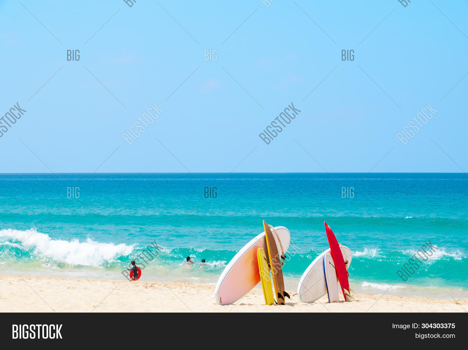 Surfboard On Sand Image & Photo (Free Trial) | Bigstock