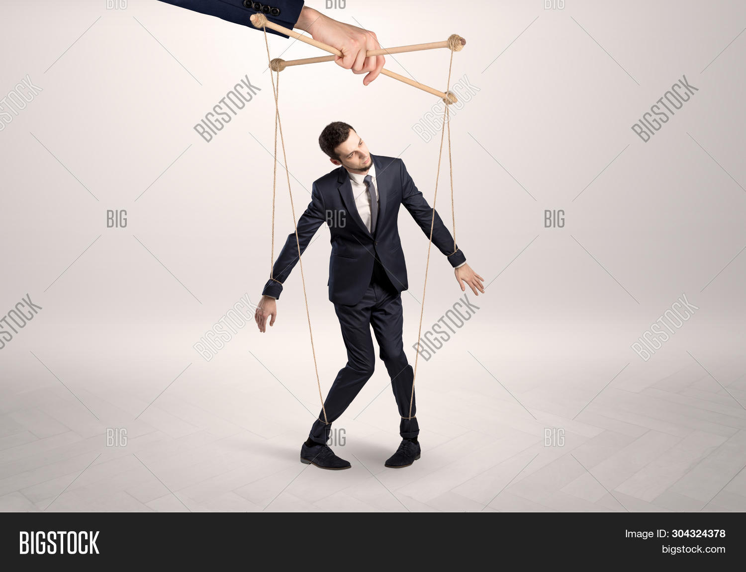 Puppet Businessman Image & Photo (Free Trial) | Bigstock