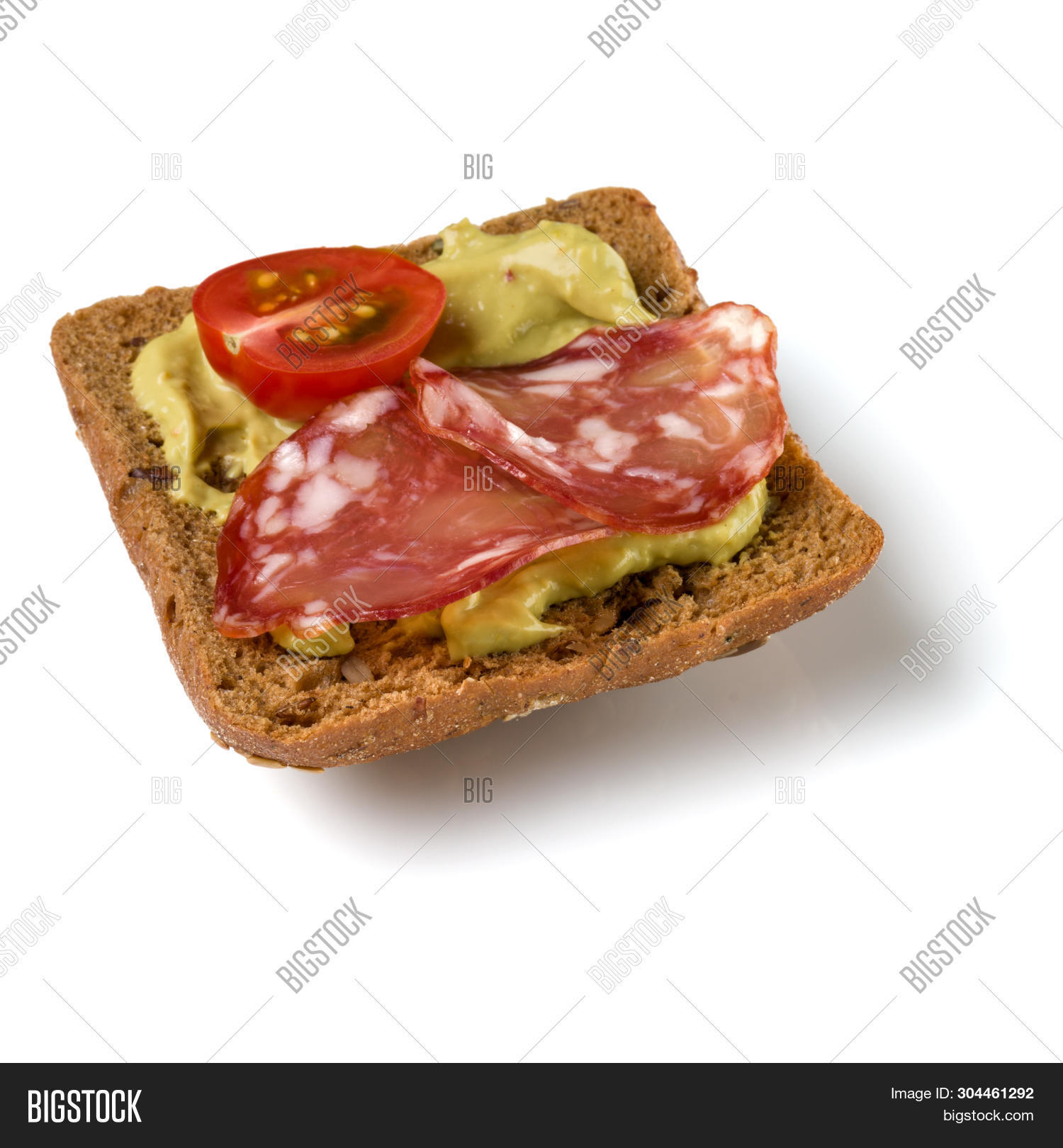 Canape Salami. Open Image & Photo (Free Trial) | Bigstock