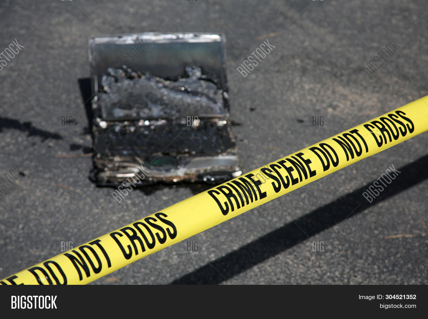 Computer Crime Scene. Image & Photo (Free Trial) | Bigstock