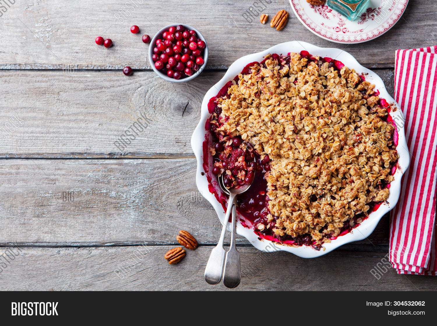Cranberry Crumble, Image & Photo (Free Trial) | Bigstock