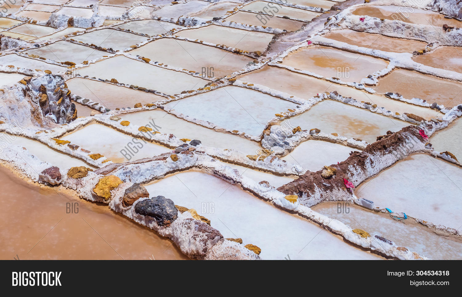 Detail Salt Terraces Image & Photo (Free Trial) | Bigstock