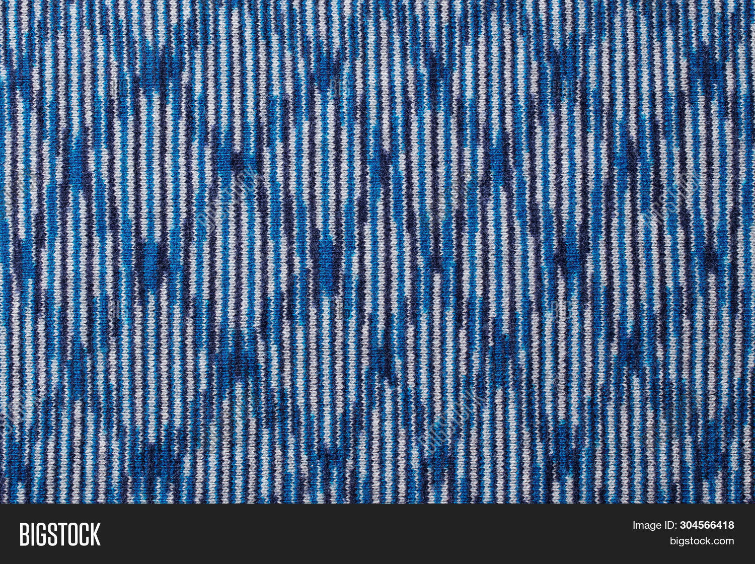 Blue Knitted Wool Image & Photo (Free Trial) | Bigstock