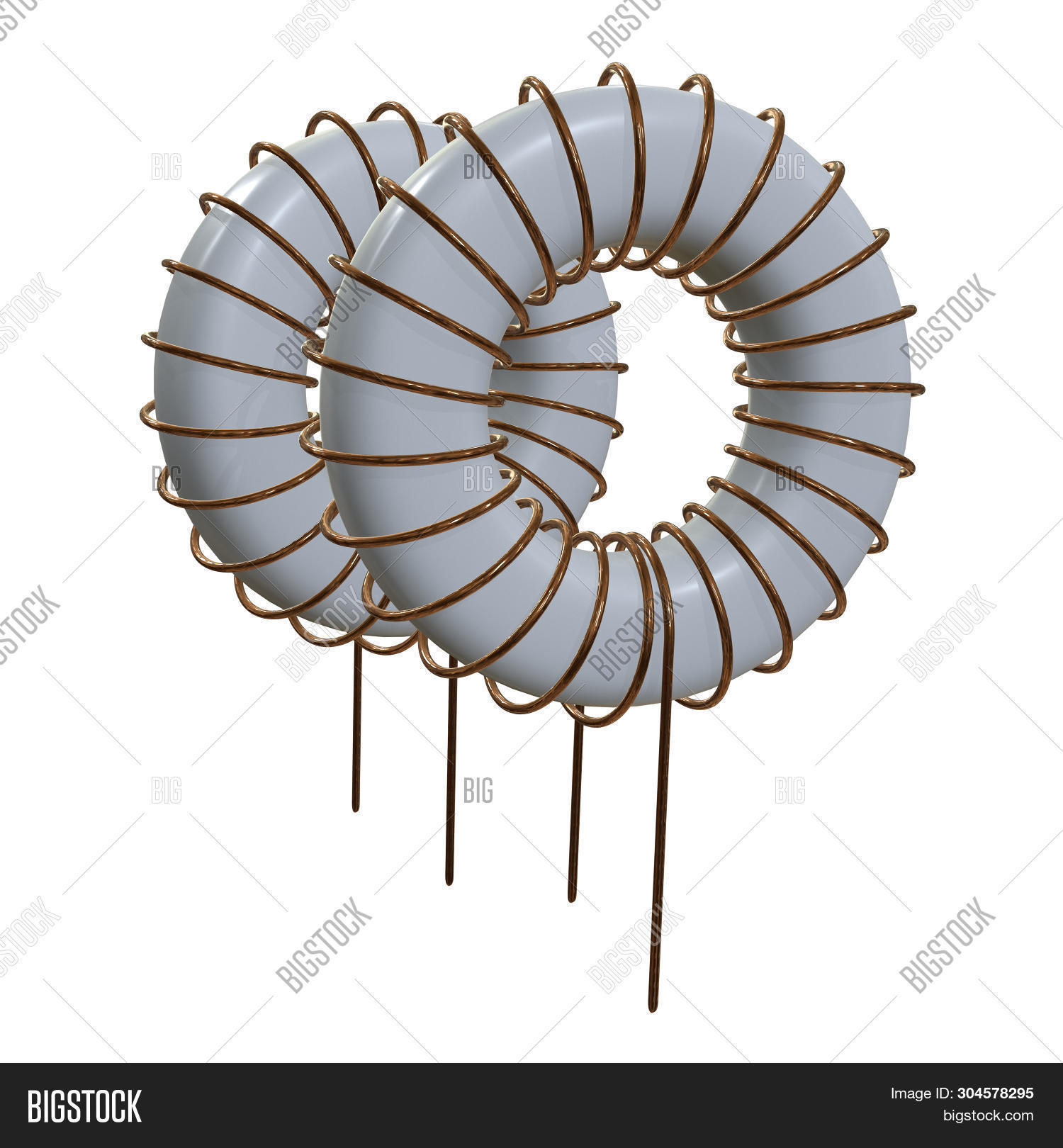 Toroidal Coil Inductor Image & Photo (Free Trial) | Bigstock