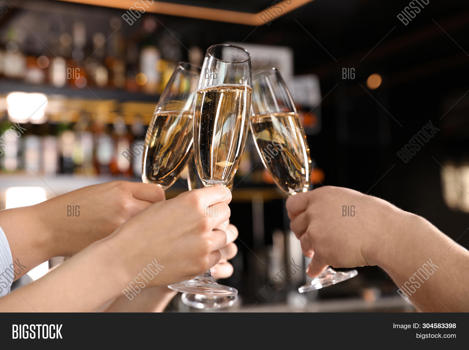 Friends Clinking Image & Photo (Free Trial) | Bigstock