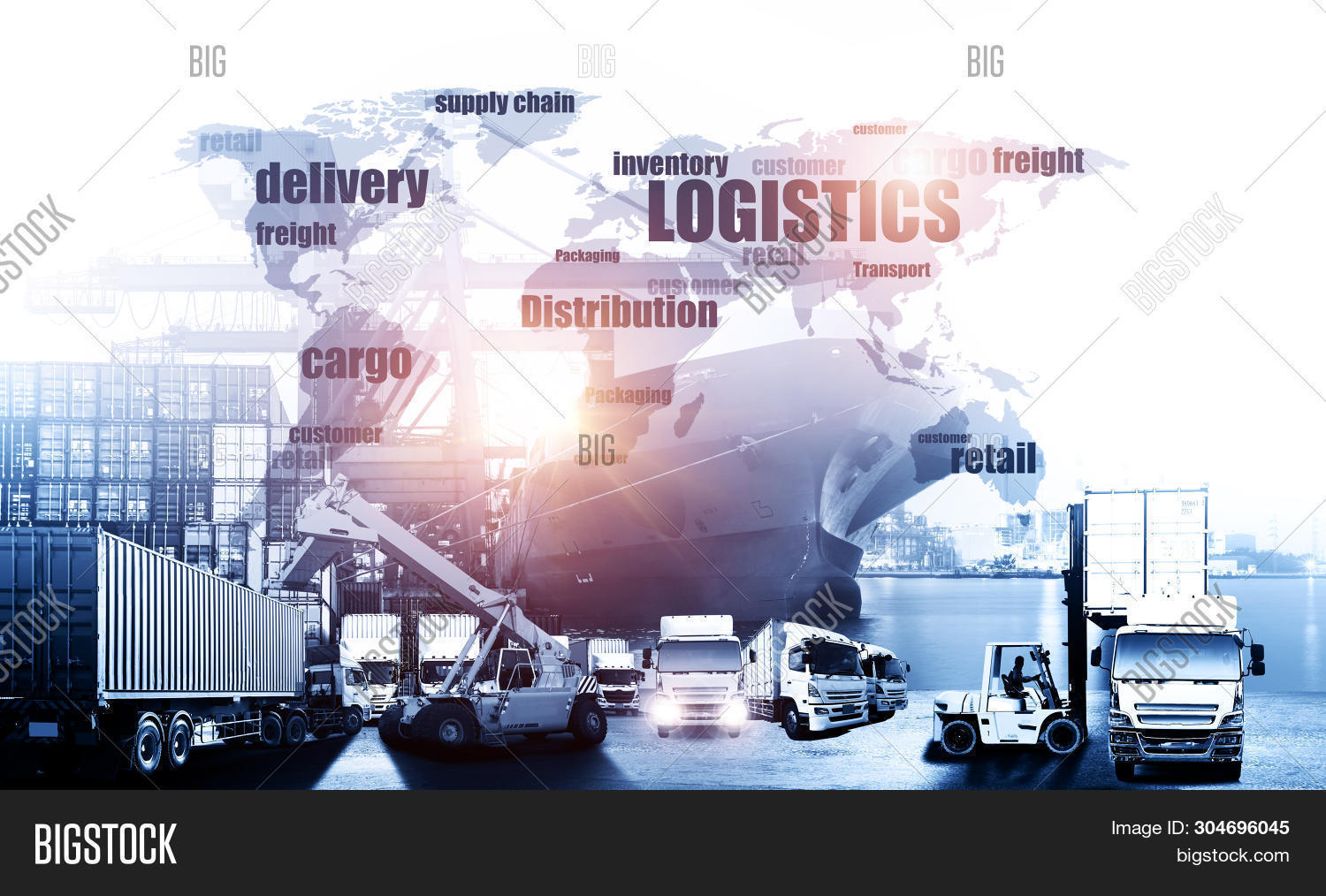 World Map Logistic Image & Photo (Free Trial) | Bigstock