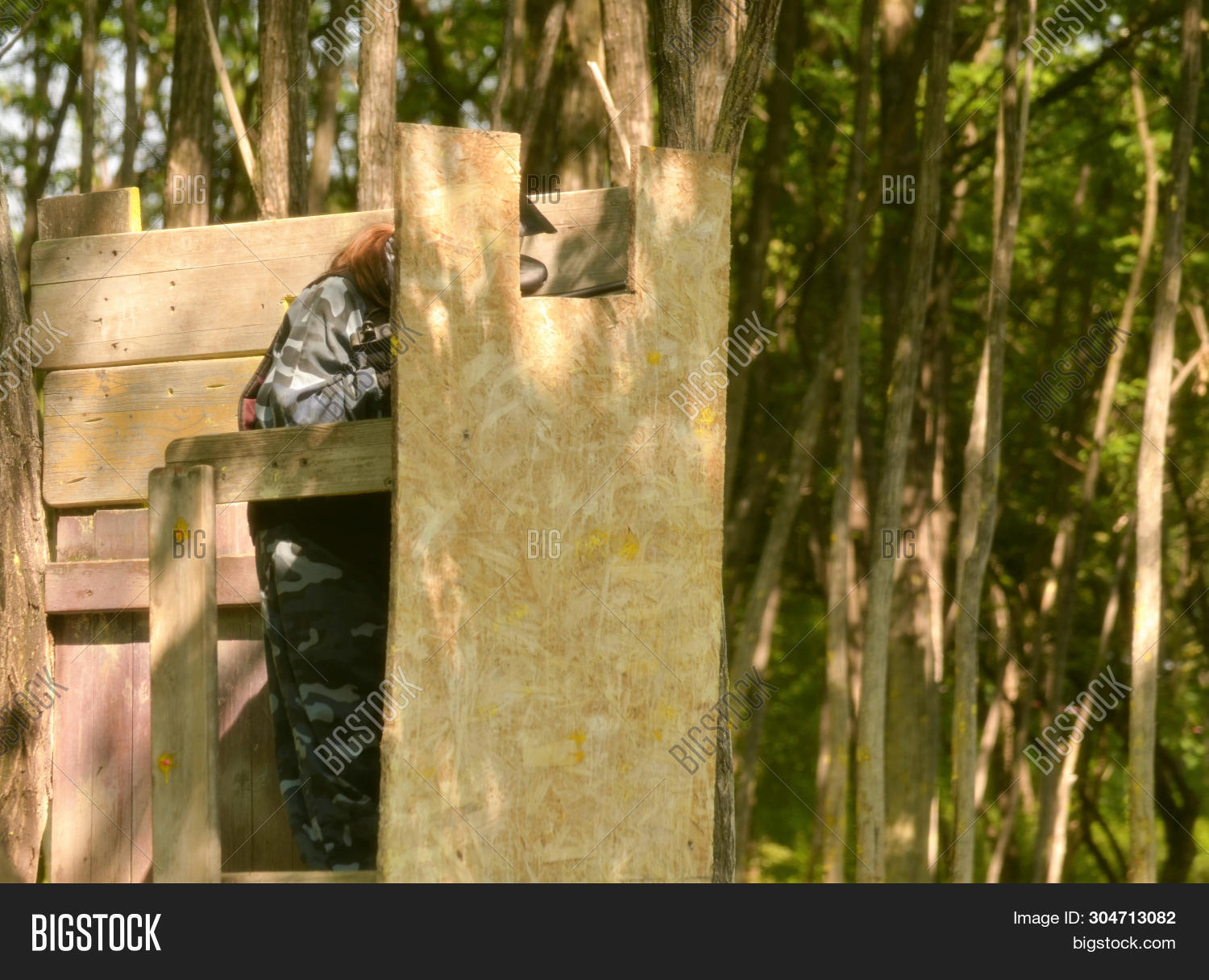 Paintball Battle. Image & Photo (Free Trial) | Bigstock