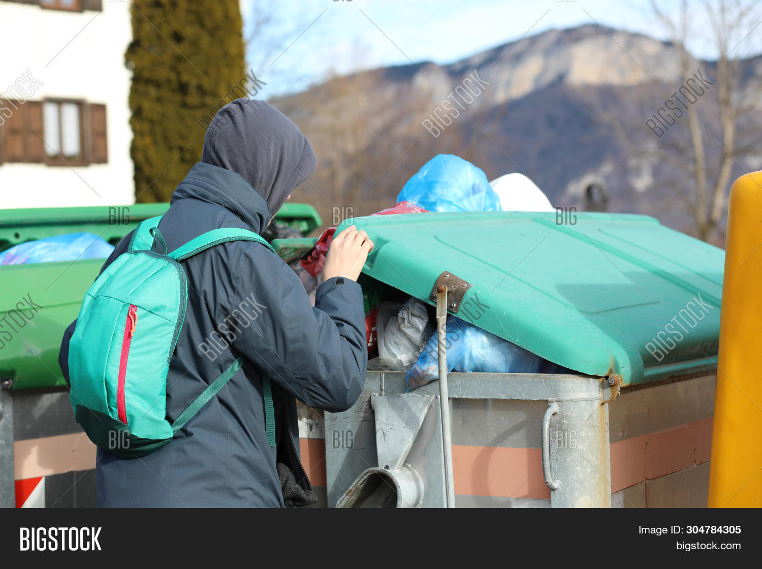 Poor Boy Backpack On Image & Photo (Free Trial) | Bigstock