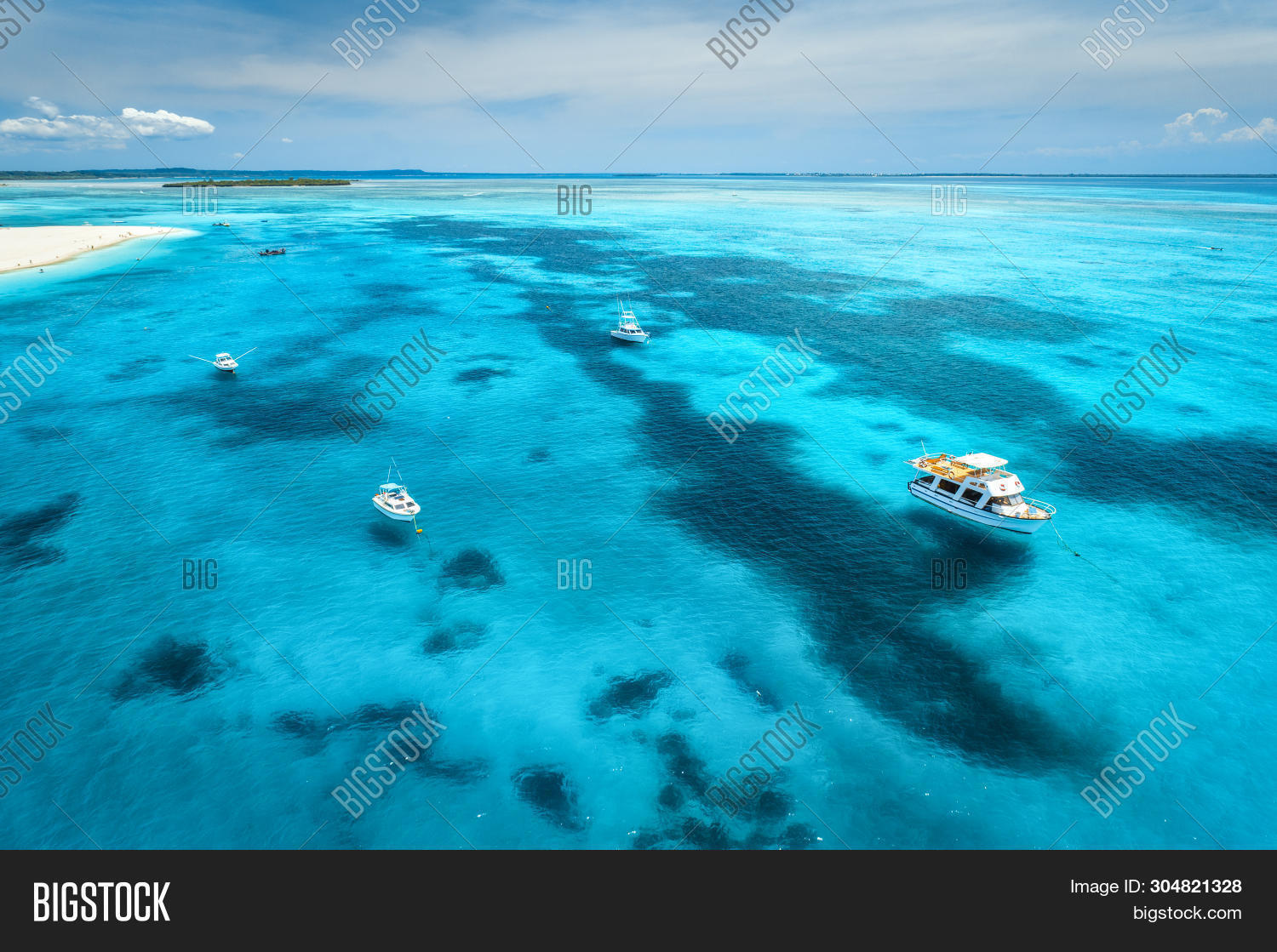 Aerial View Yachts, Image & Photo (Free Trial) | Bigstock