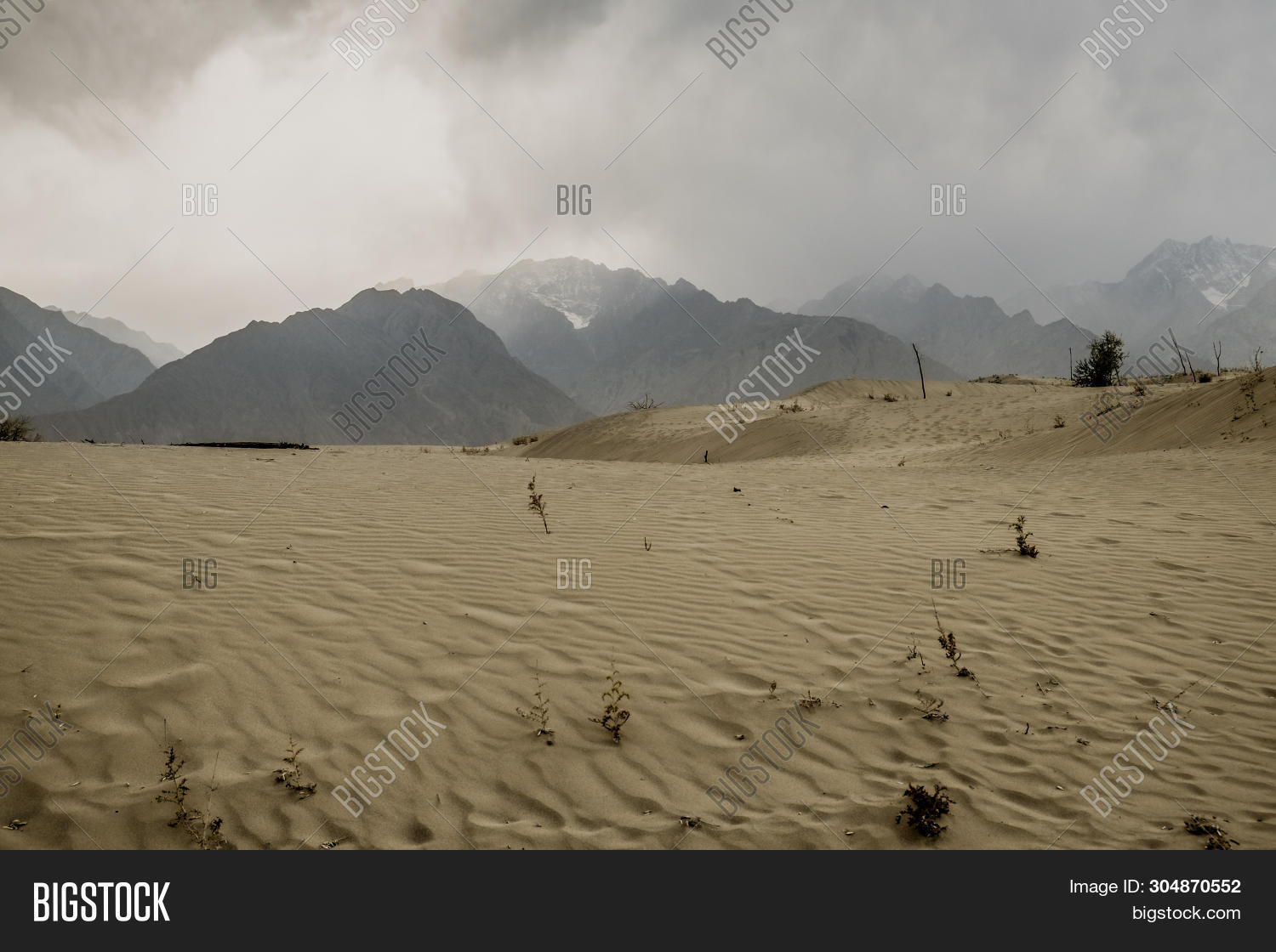 Cloudy Dusty Scene Image & Photo (Free Trial) | Bigstock