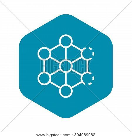 Complex Molecule Icon Vector & Photo (Free Trial) | Bigstock