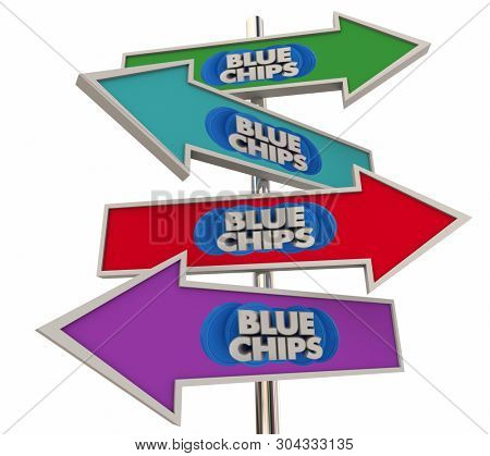 Blue Chips Top Image & Photo (Free Trial) | Bigstock
