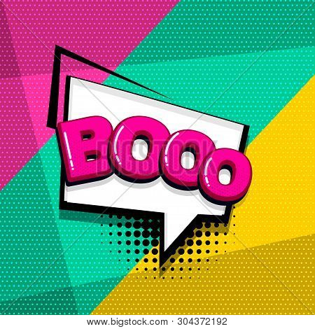 Boo Scare Halloween Vector & Photo (Free Trial) | Bigstock