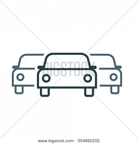 Car Fleet Icon. Image & Photo (Free Trial) | Bigstock