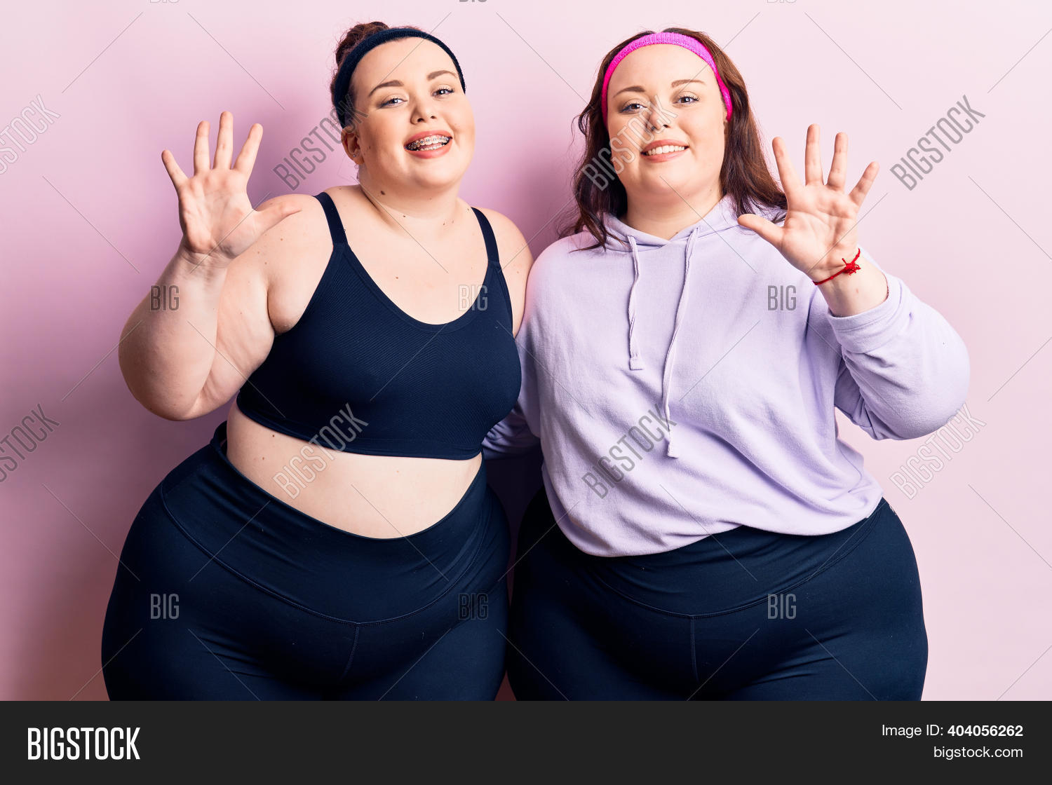 Young Plus Size Twins Image & Photo (Free Trial) | Bigstock