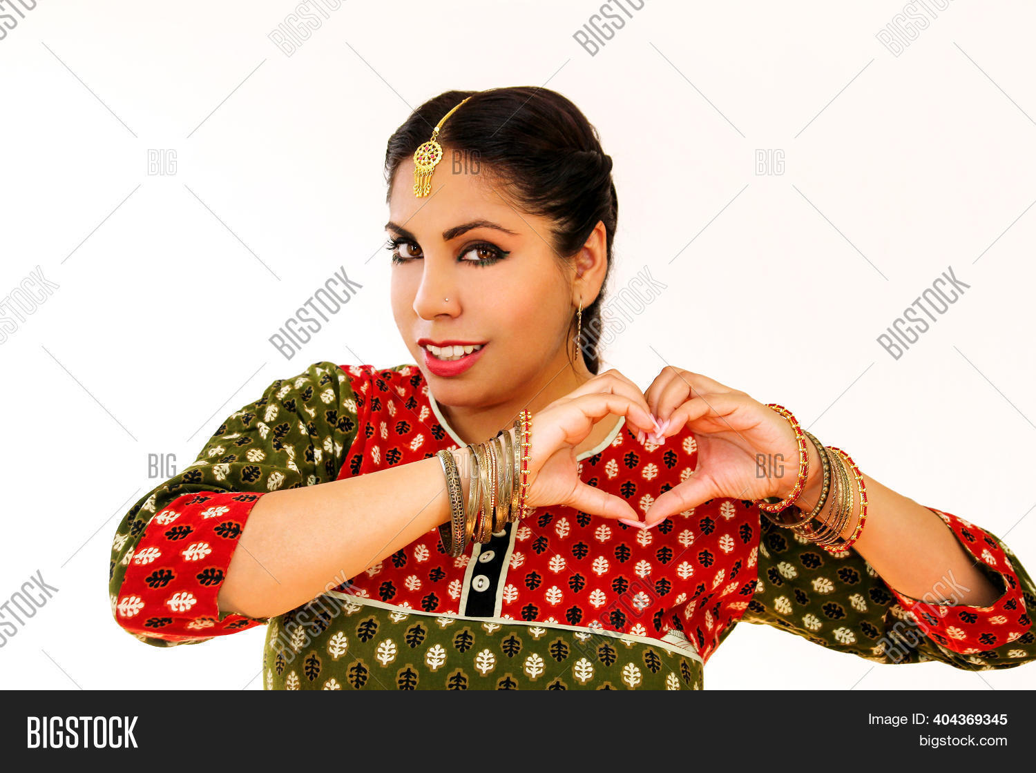 Woman Dancing Indian Image & Photo (Free Trial) | Bigstock