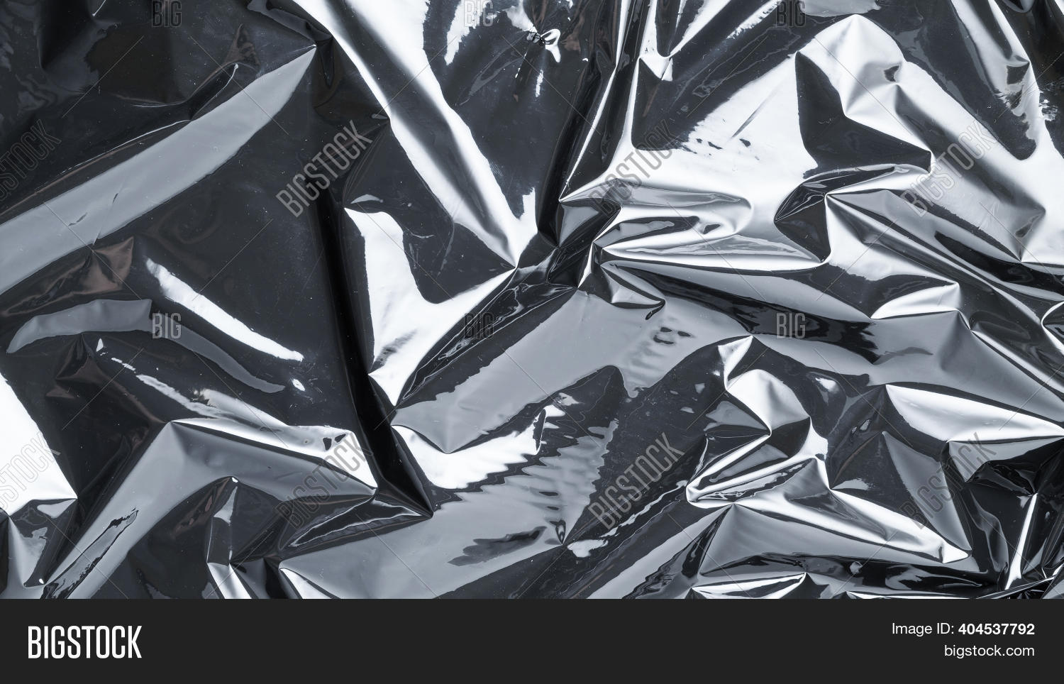 Shiny Black Plastic Texture