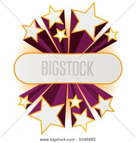 Star Banner. Vector Vector & Photo (Free Trial) | Bigstock