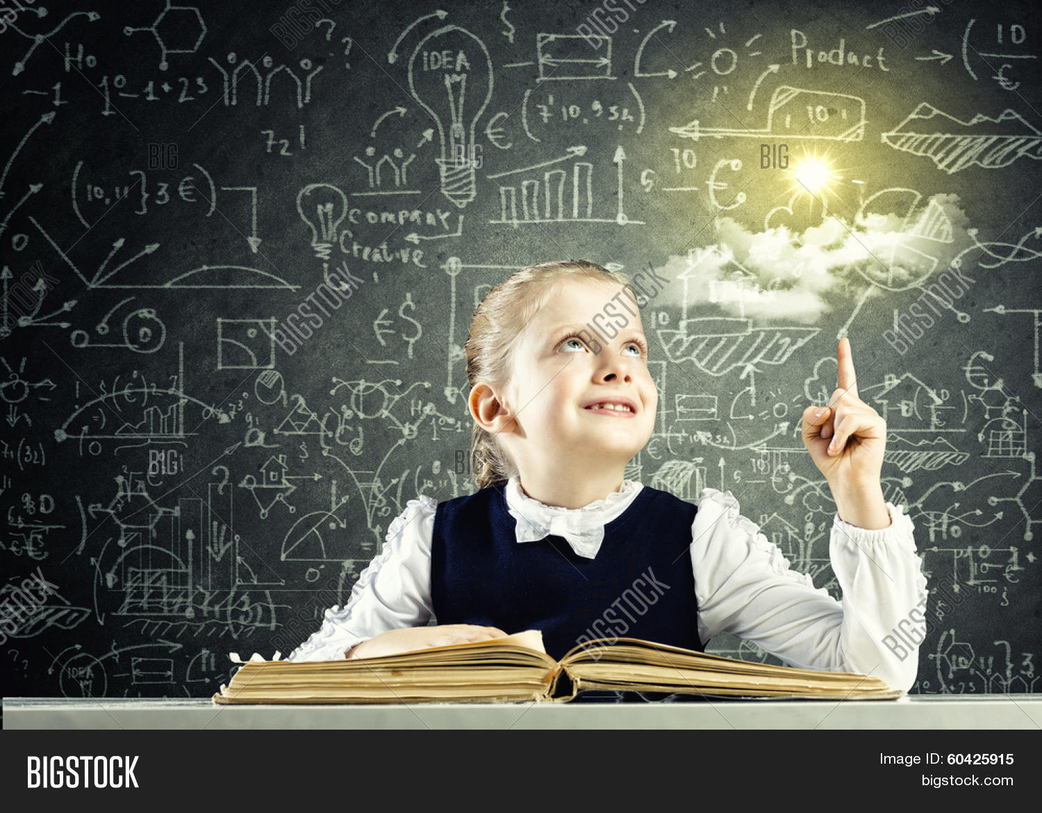 Schoolgirl Lesson Image & Photo (Free Trial) | Bigstock