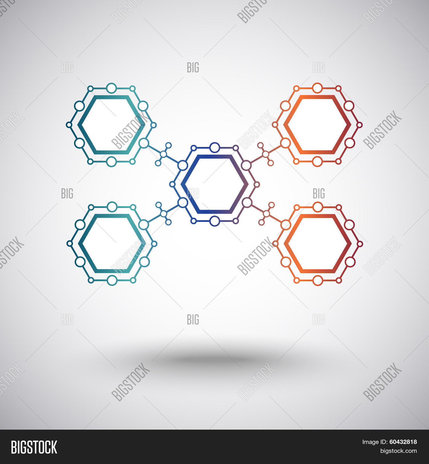Connection Five Vector & Photo (Free Trial) | Bigstock